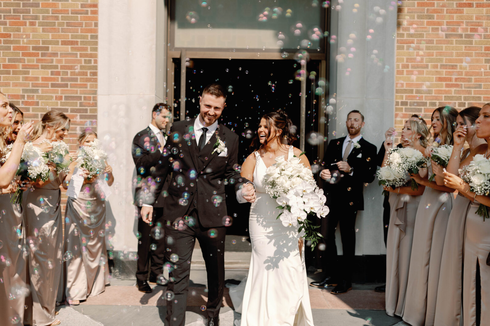 The Bridge Chicago Wedding Hannah + Brian | rachelandradephotography.com